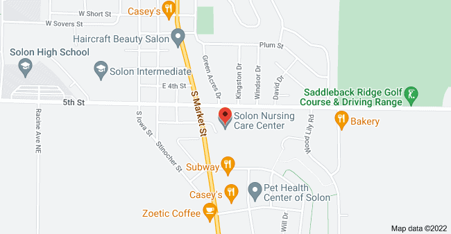 About Us for Solon Retirement Village, Solon IA